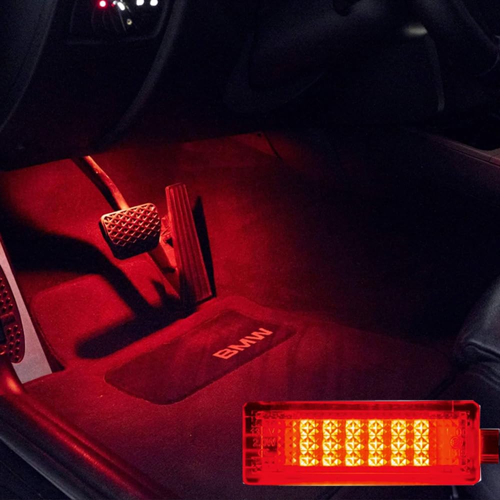 GBrite -18 SMD LED Red Footwell Boot Lamps Replacement Under Door ...