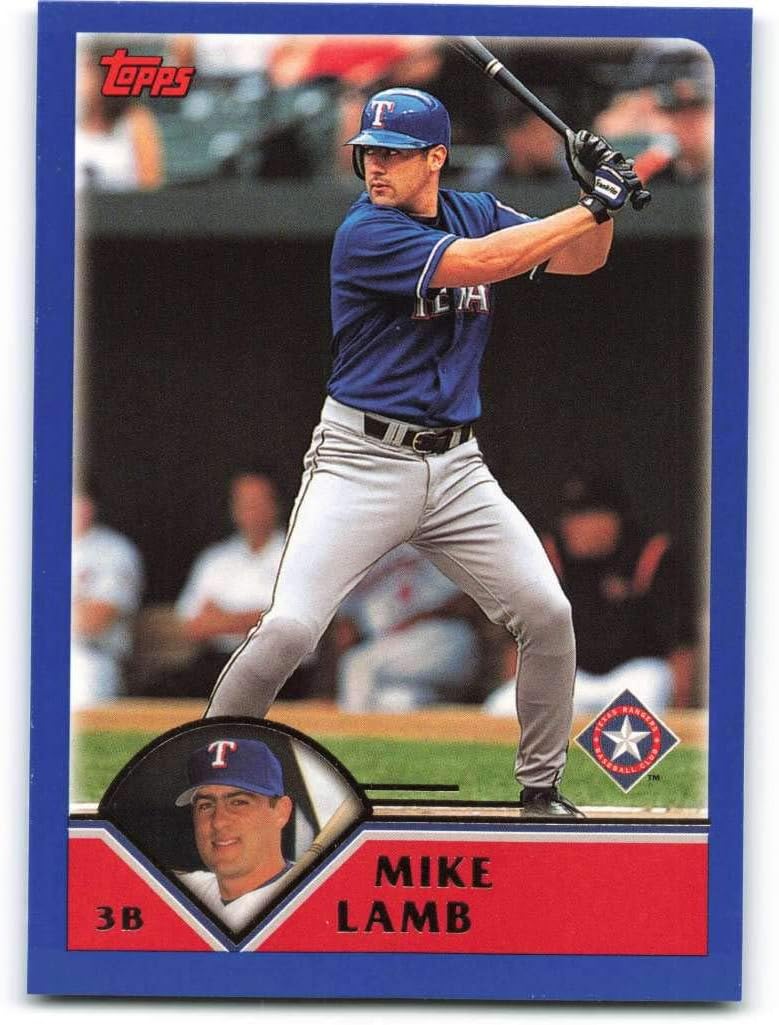 Amazon.com: 2003 Topps #245 Mike Lamb NM-MT Texas Rangers Baseball ...