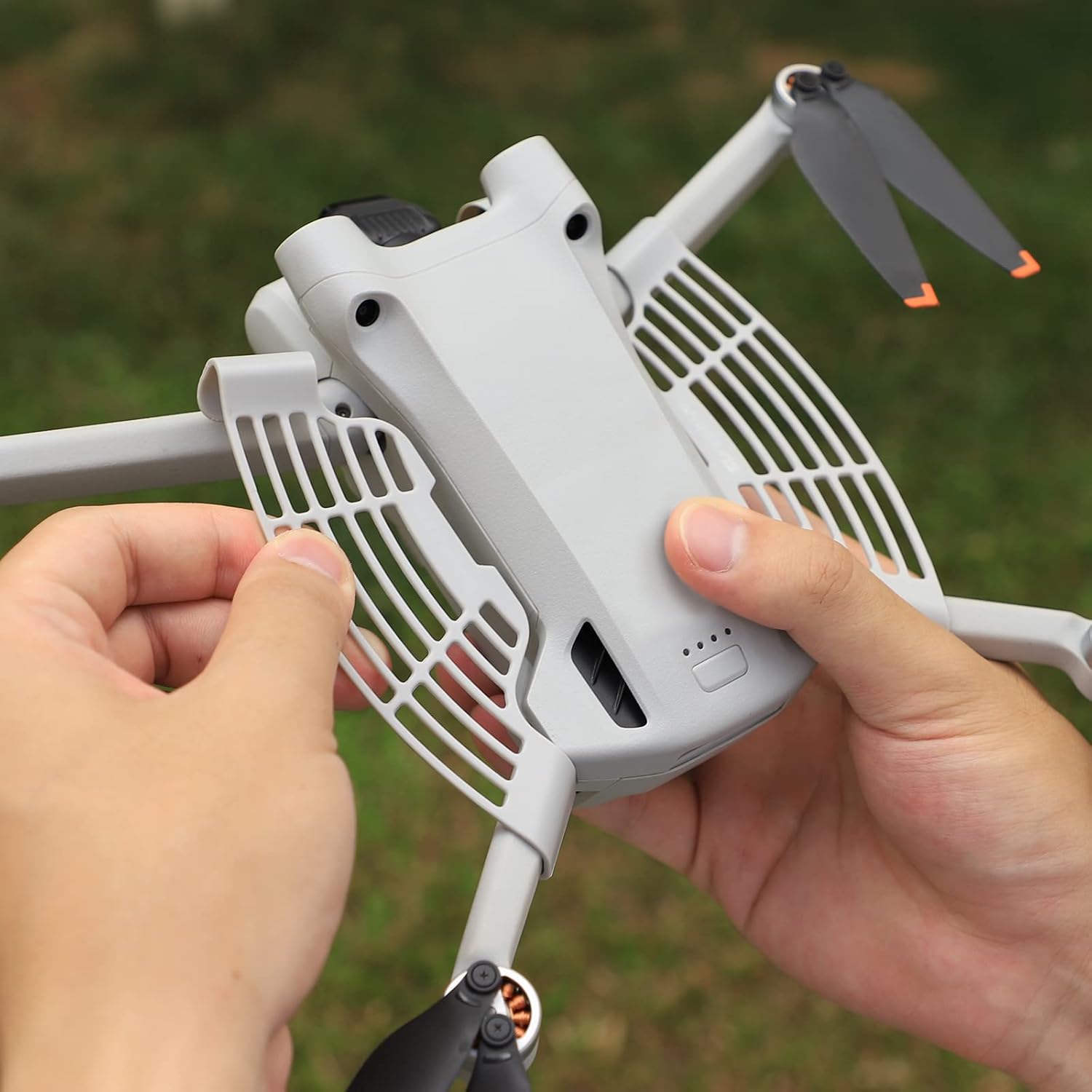 2023 1Pair Lightweight Drone Hand Guard Safety Guard Flight Protectors ...