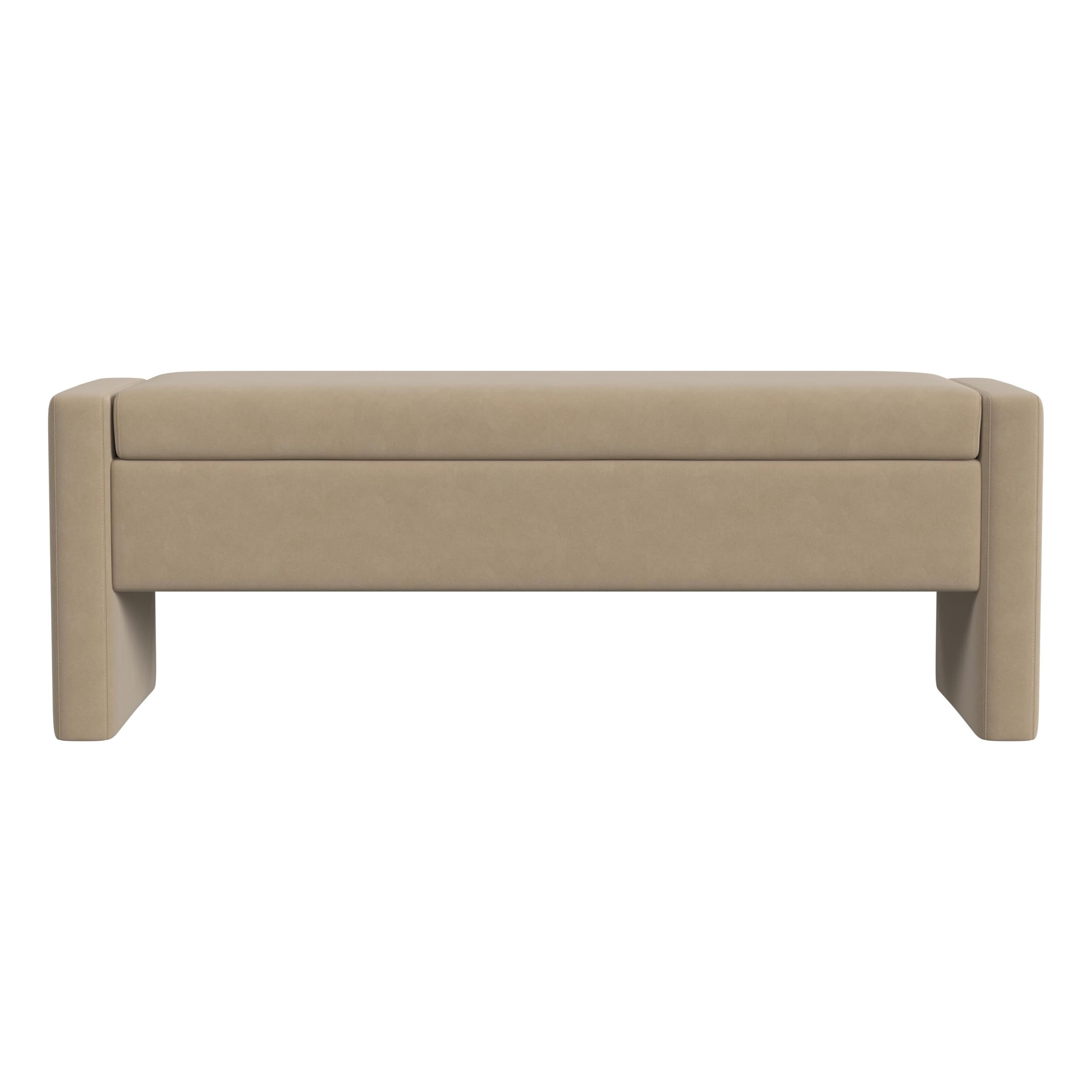 Amazon.com: Spatial Order Copenhagen Modern Storage Bench Home Décor ...
