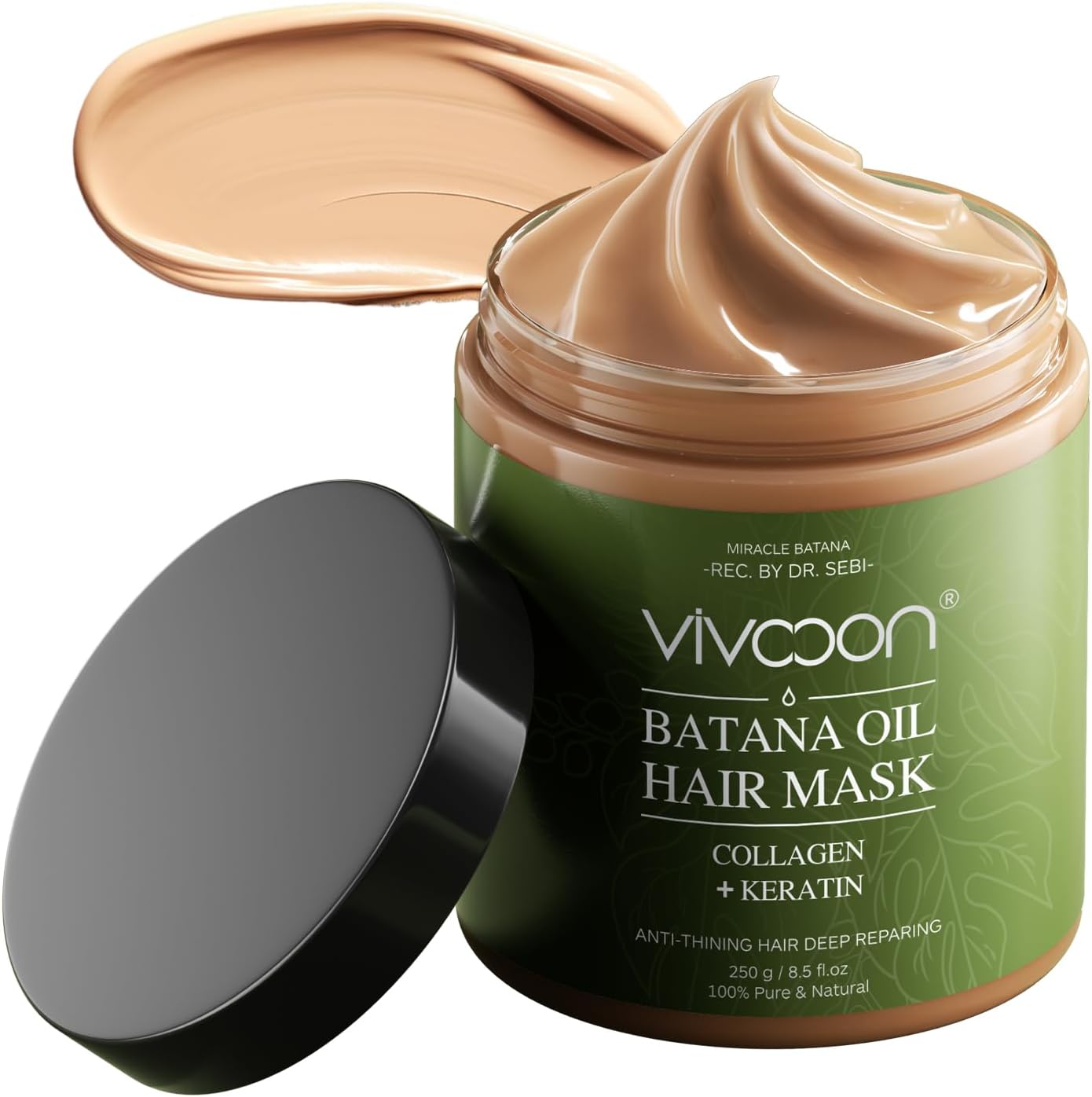 Amazon.com: Essentially KateS Castor Oil Hair Mask 8 Fl Oz - Infused ...