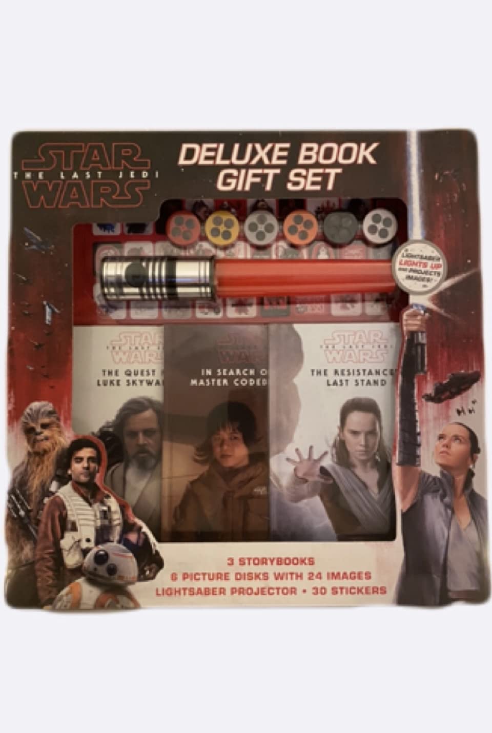 Star wars the last Jedi Deluxe Book Gift Set: Jason Fry: 9780794442644 ...