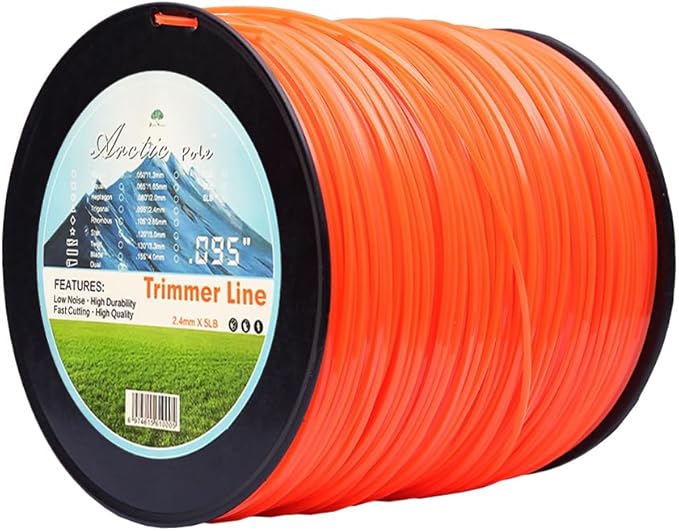 Amazon.com : 095 Trimmer Line Heavy Duty Commercial Grade Round 0.095 ...