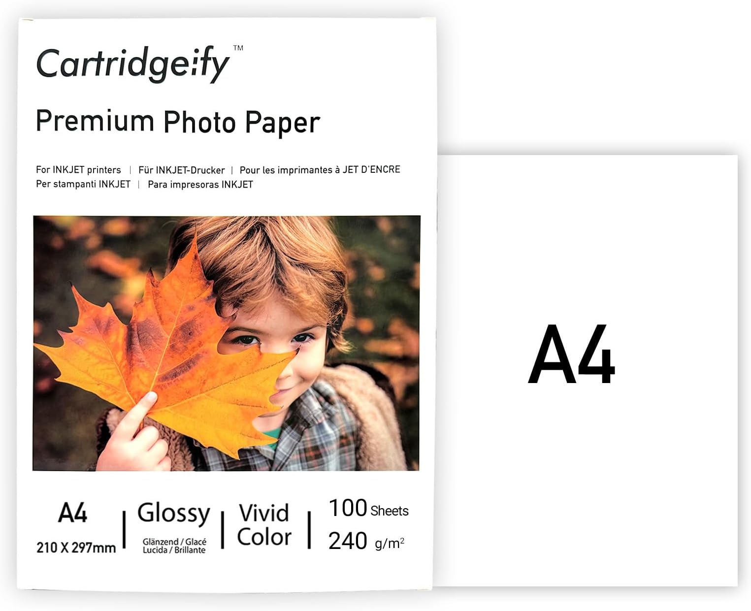 KOALA Inkjet Photo Paper A4 Glossy 100 Sheets 200 GSM for Canon Hp ...