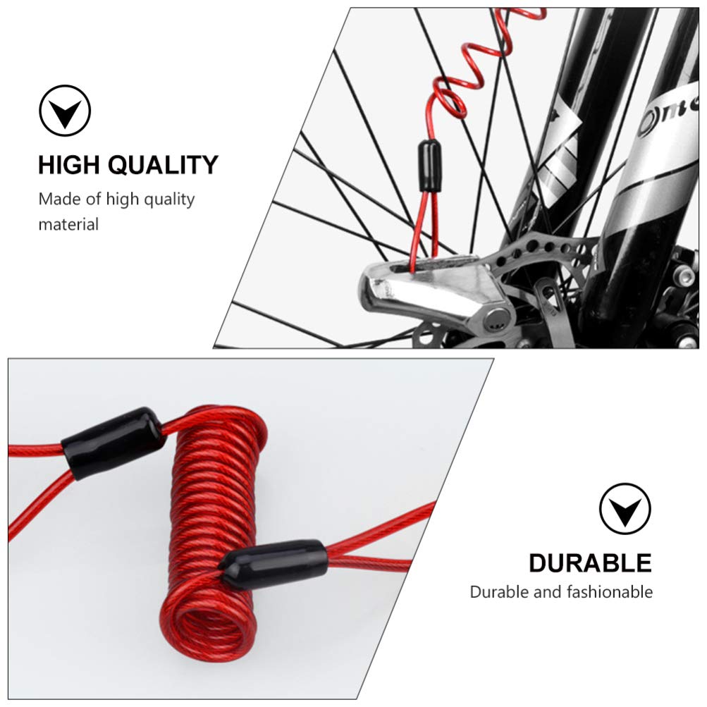 Reminder Alarm BESPORTBLE 4Pcs Security Disc Lock Reminder Cable Dual ...