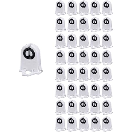 JESLED Non Shunted LED Tombstones - (Pack of 50) T8 Lamp Holder, UL ...