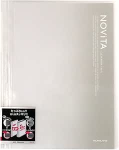 Kokuyo Novita α, Expandable File Clear Book, Display Book, Presentation Binder with Plastic ...