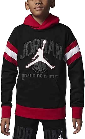 Amazon.com: Jordan Boy's Gym 23 Pullover Hoodie (Big Kids) Black XL (20 ...