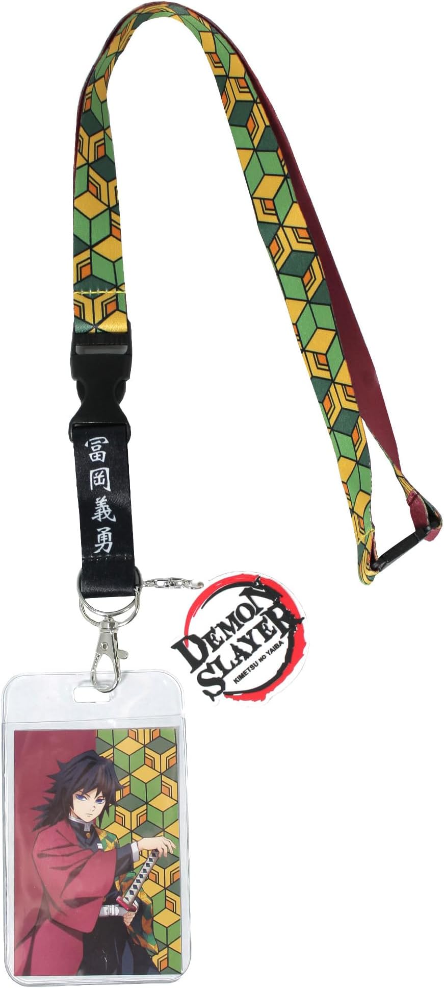Amazon.com : Demon Slayer: Kimetsu No Yaiba Anime Character ID Badge ...