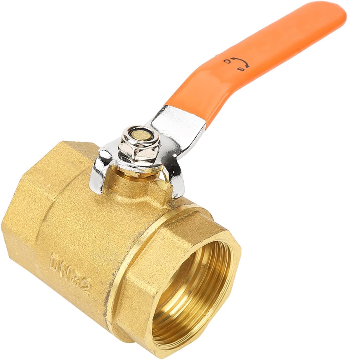Amazon.com: 1-1/4 Inch Water Valve 1.6MPa Industrial Brass Ball Valve ...
