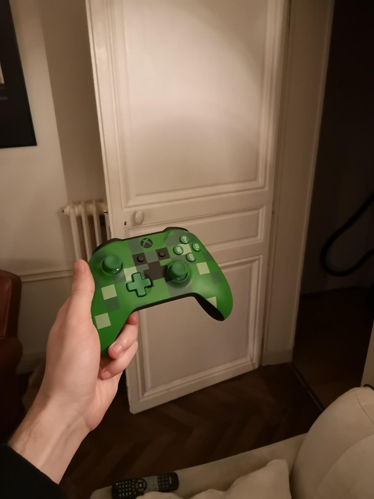 Manette sans fil pour Xbox - Edition Limitée - Minecraft Creeper ...