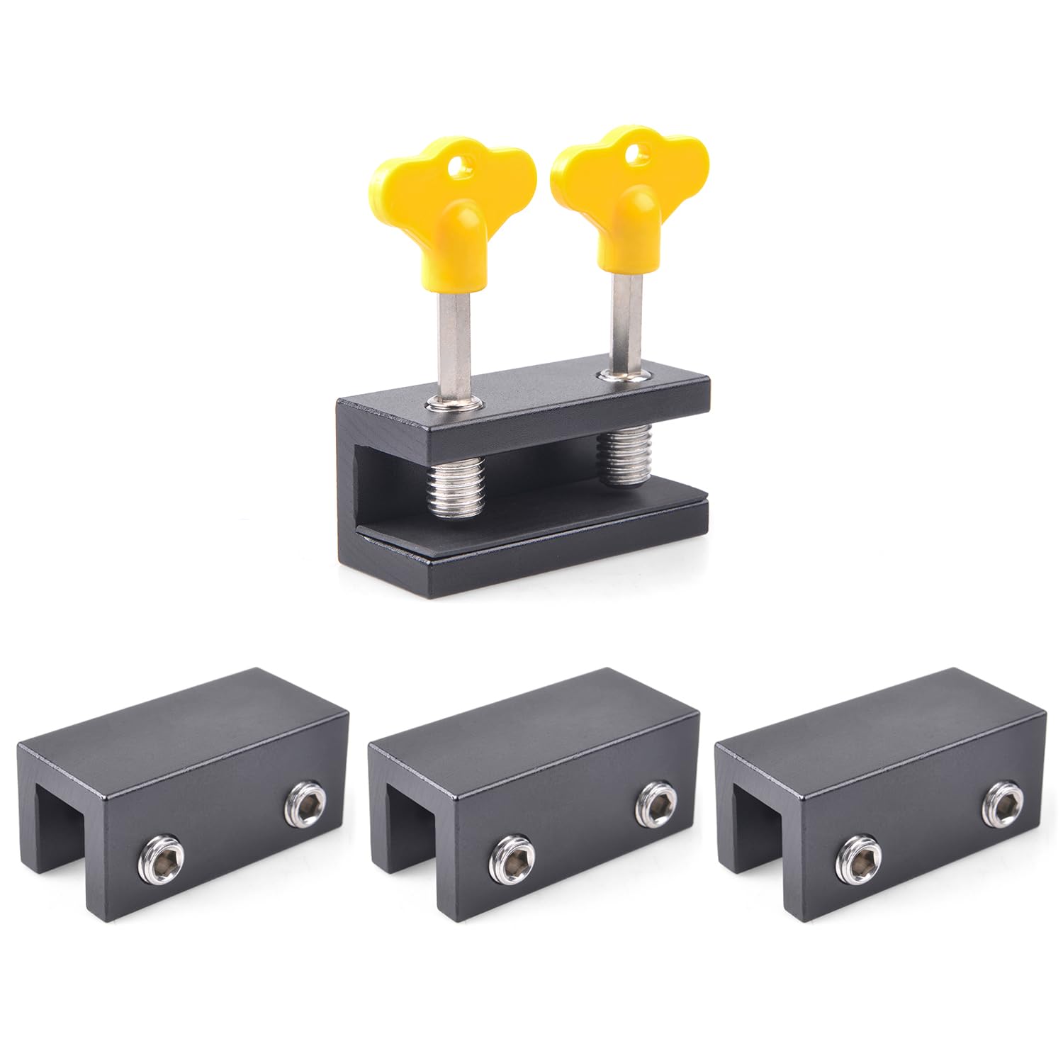 ZHSYMX Sliding Door Window Lock Security Set: 4 Sets Safety Door ...