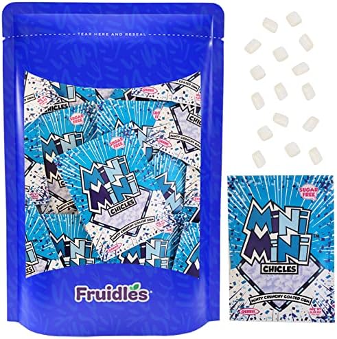 Amazon.com : Mini Chiclets Gum, Chicle Gum Tabs, Crunchy Candy Coated ...