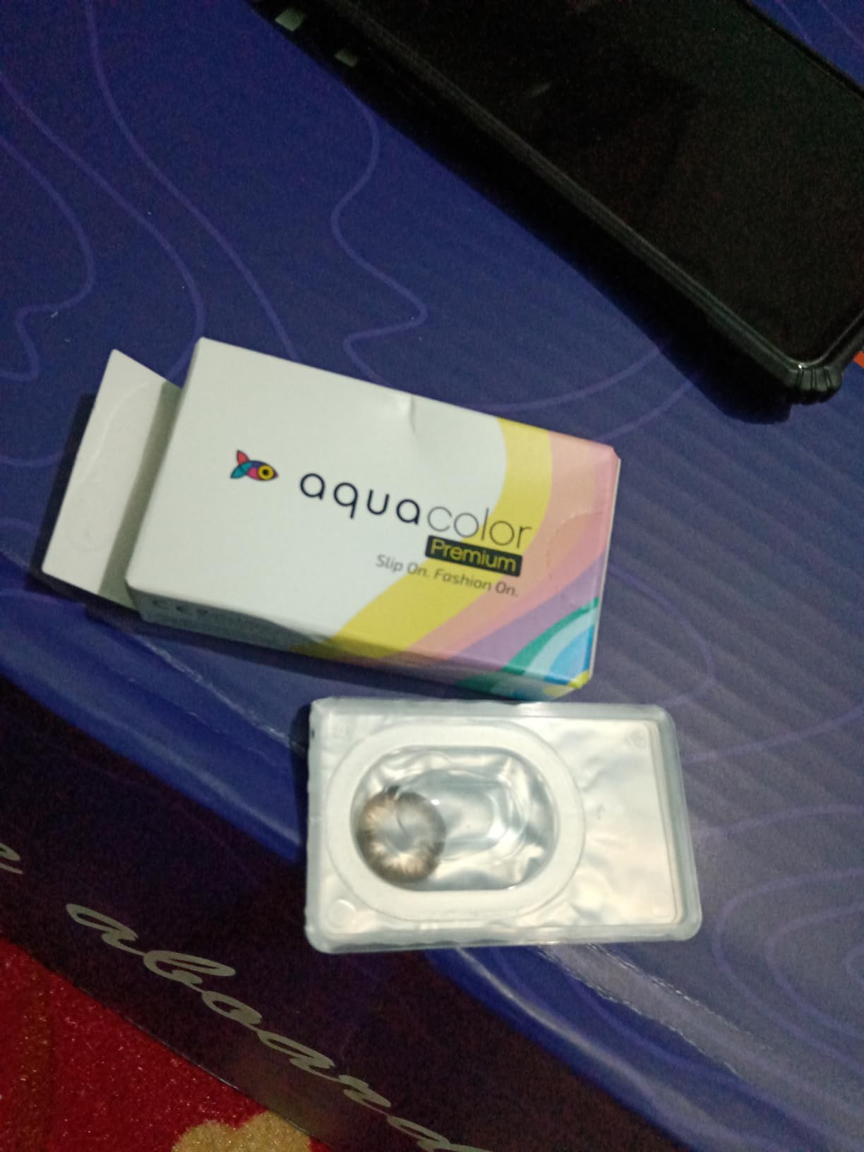 Buy Aquacolor Monthly Disposable Premium Color Contact Lenses with -5 ...