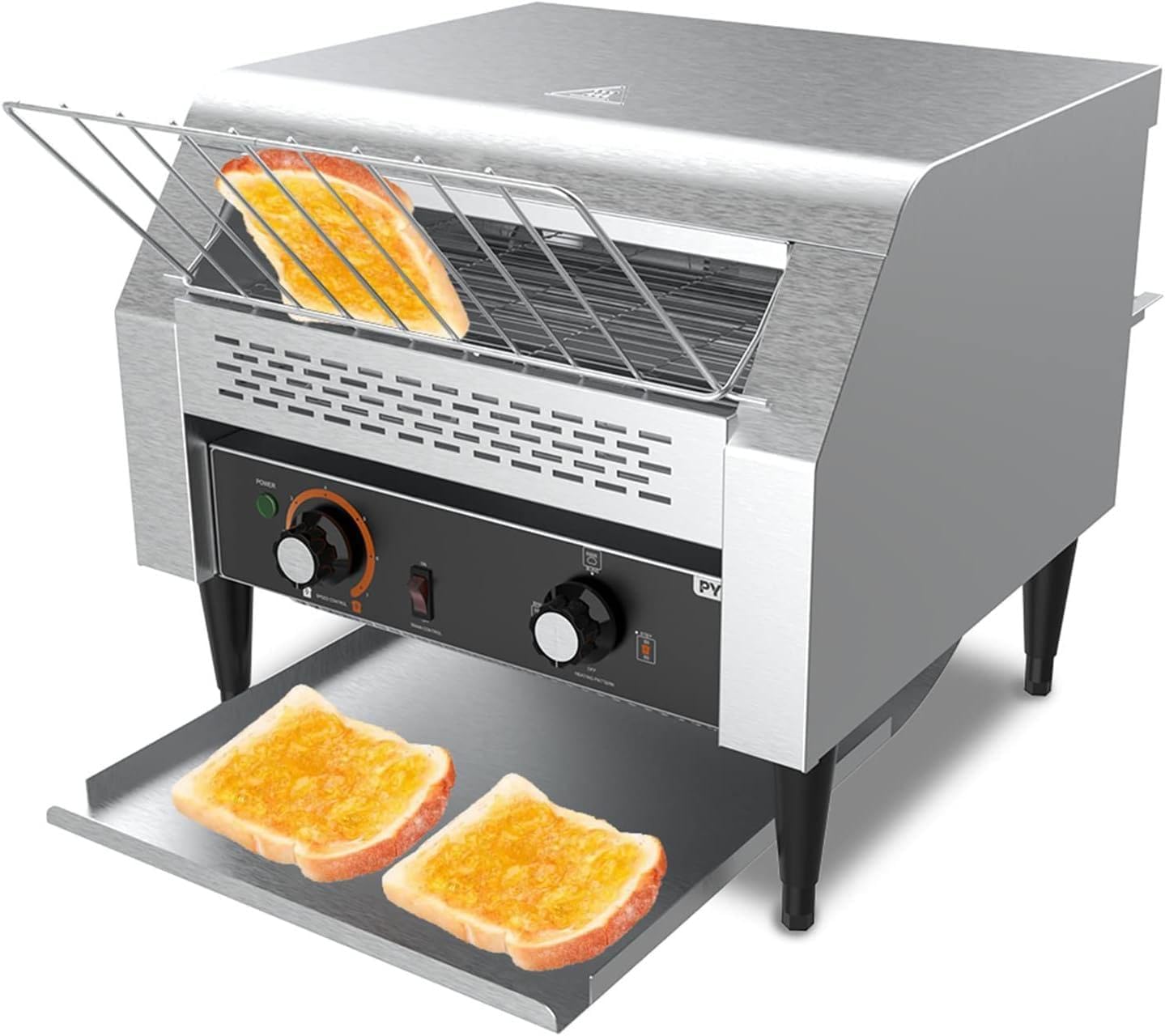 PYY 450 Slices/Hour Commercial Toaster Conveyor Restaurant Toaster for ...