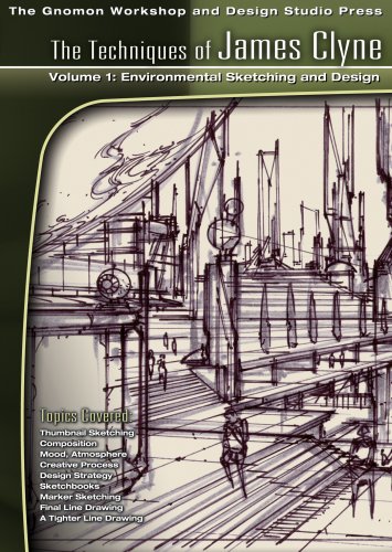Amazon.com: Techniques of James Clyne 1: Environment Sketching and ...
