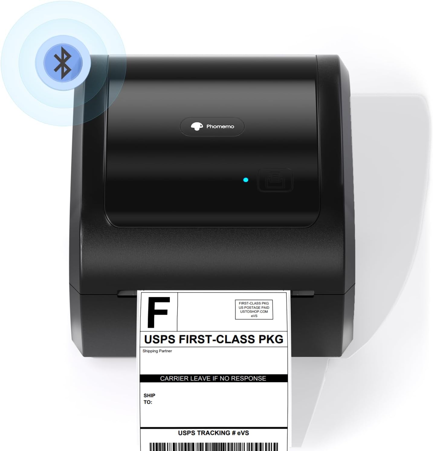 Amazon.com : Phomemo Shipping Label Printer Bluetooth Thermal Label ...