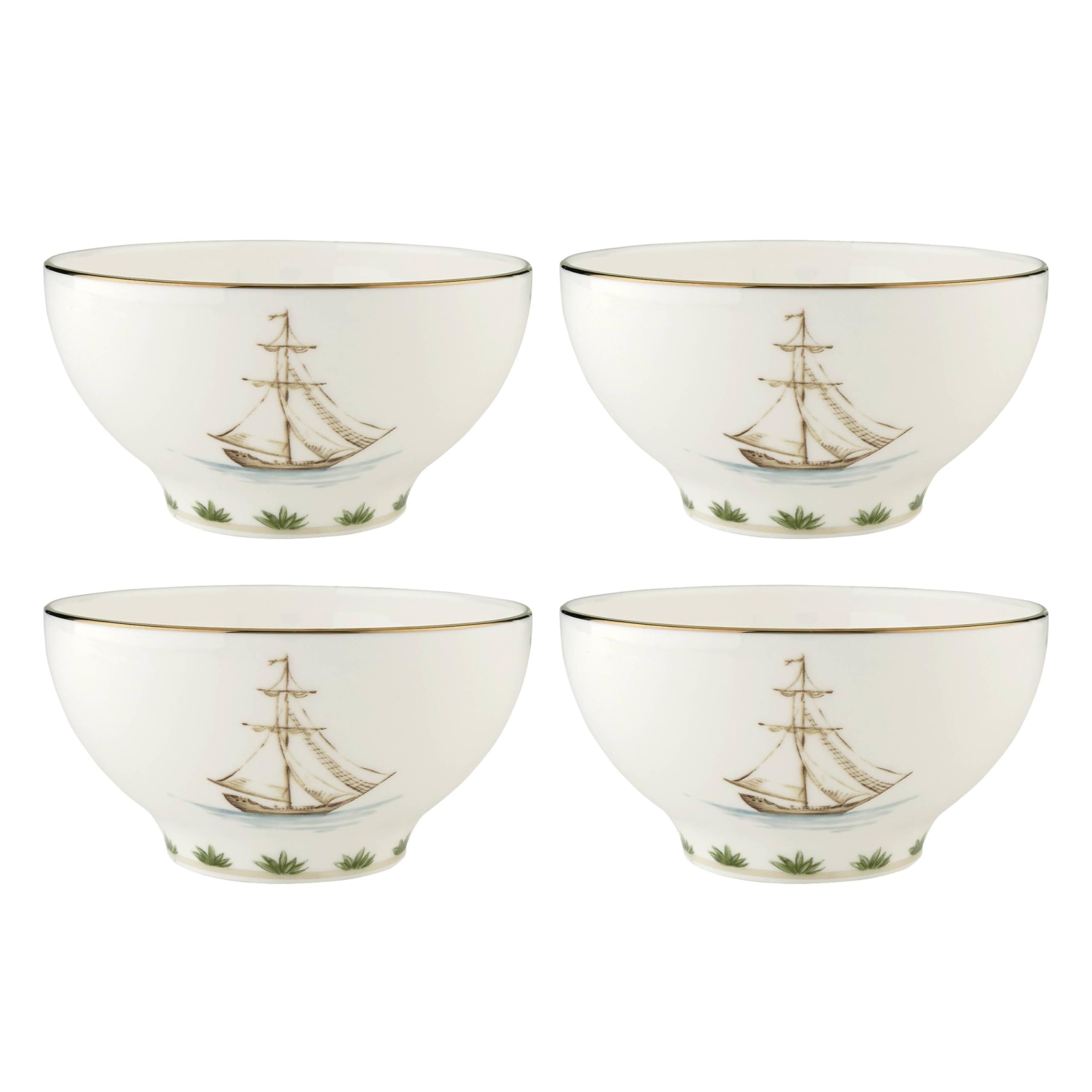 Snapklik.com : Lenox 897270 British Colonial Tradewind Rice Bowls