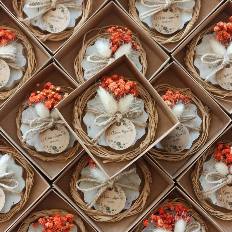 Amazon.com: 10 Pieces wedding favor soap in bulk for quest, Party ...