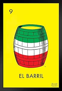 Amazon.com: 09 El Barril Barrel Loteria Card Mexican Bingo Lottery ...