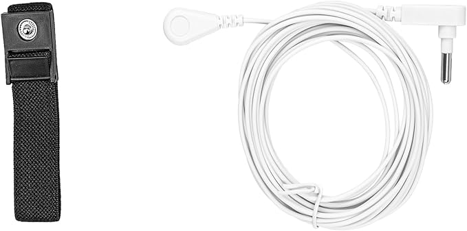 Amazon.com: Grounding Cables(15ft),1 Grounding Wristband,s Grounding ...