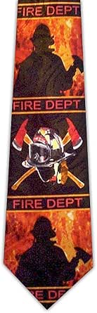 Fire Dept. Fireman Tie at Amazon Men’s Clothing store