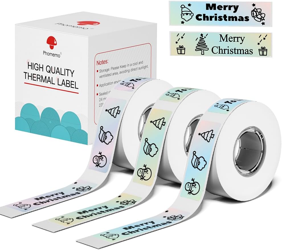 Amazon.com: Phomemo D30 Label Tapes for School Classroom Item Name Tag ...
