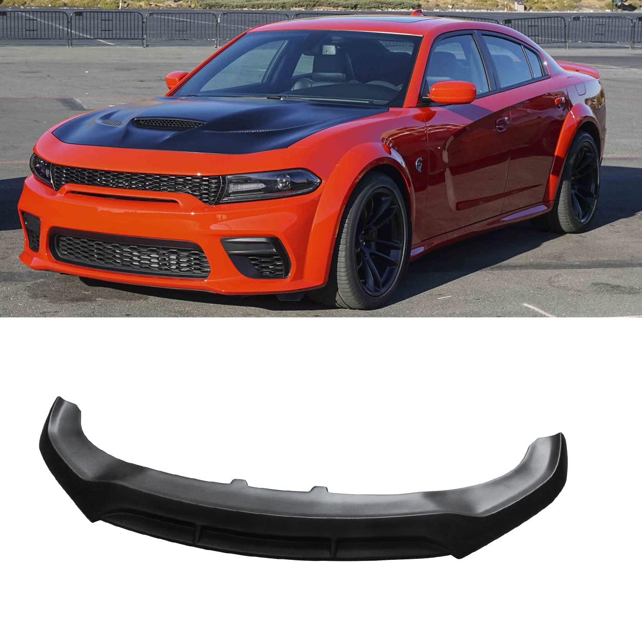 Buy CHIESMA,Front Bumper Lip Compatible with 2019-2021 Dodge Charger ...