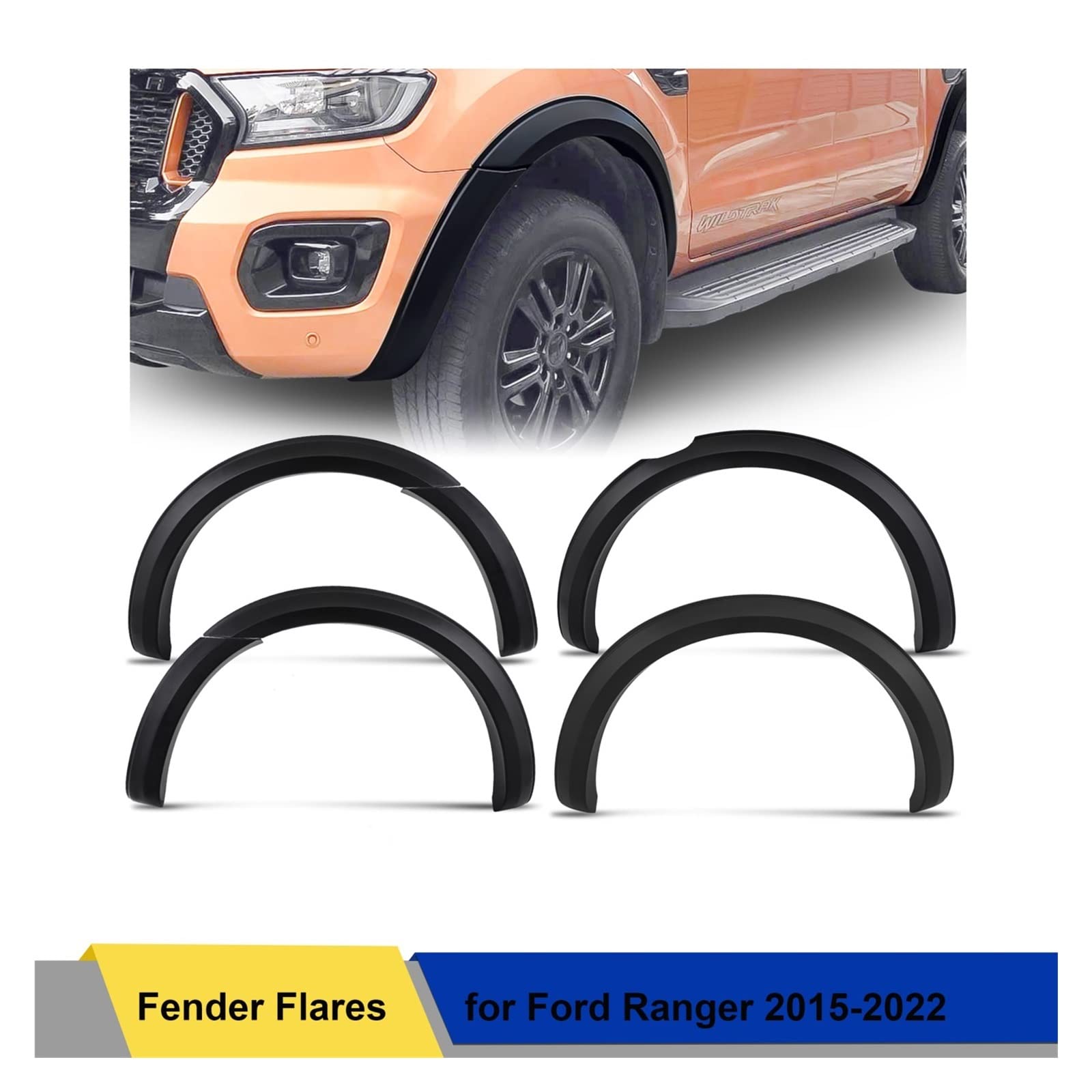 Fender Flares Wheel Arch For Ford Ranger Next Gen T9 2022, 51% OFF
