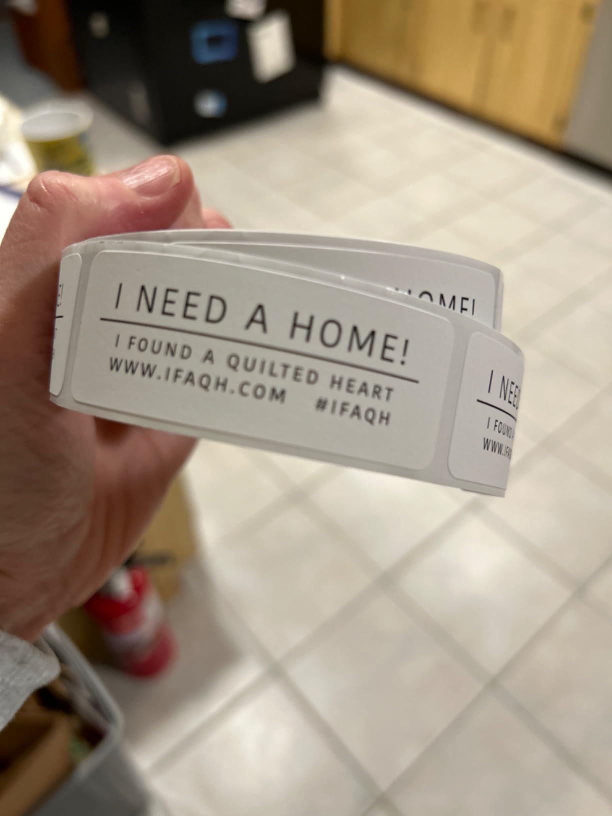 Amazon.com : Return Address Labels Roll, Personalized Address Label ...