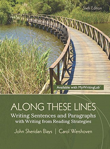 Amazon.com: Along These Lines: Writing Sentences and Paragraphs with ...