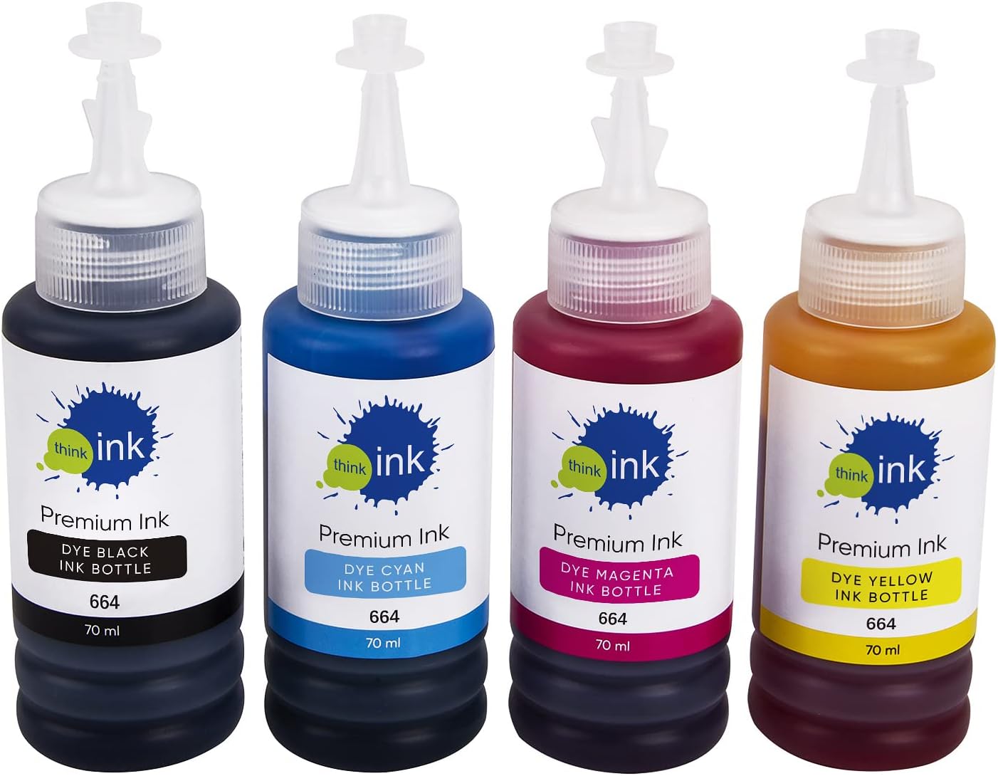 Splashjet T664 Compatible Refill Ink for Epson L130, L360, L380, L361 ...