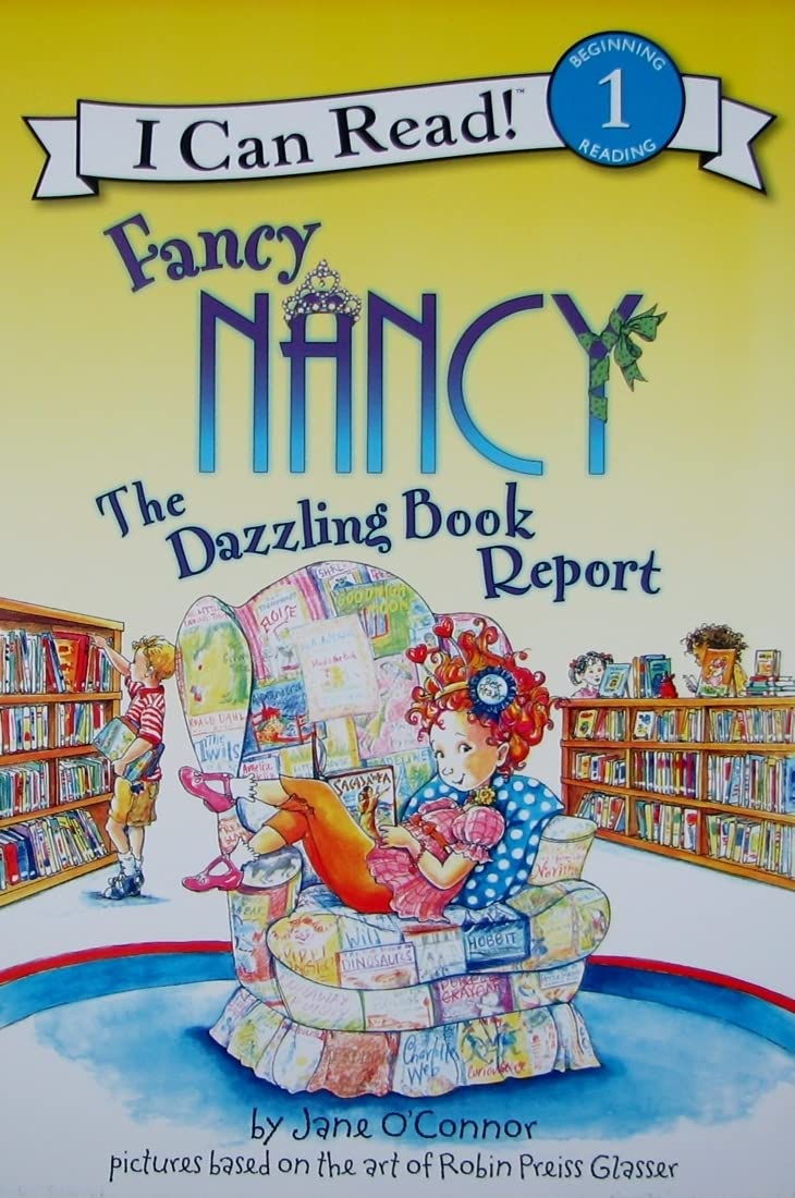 Amazon.com: Fancy Nancy: The Dazzling Book Report (I Can Read Level 1 ...