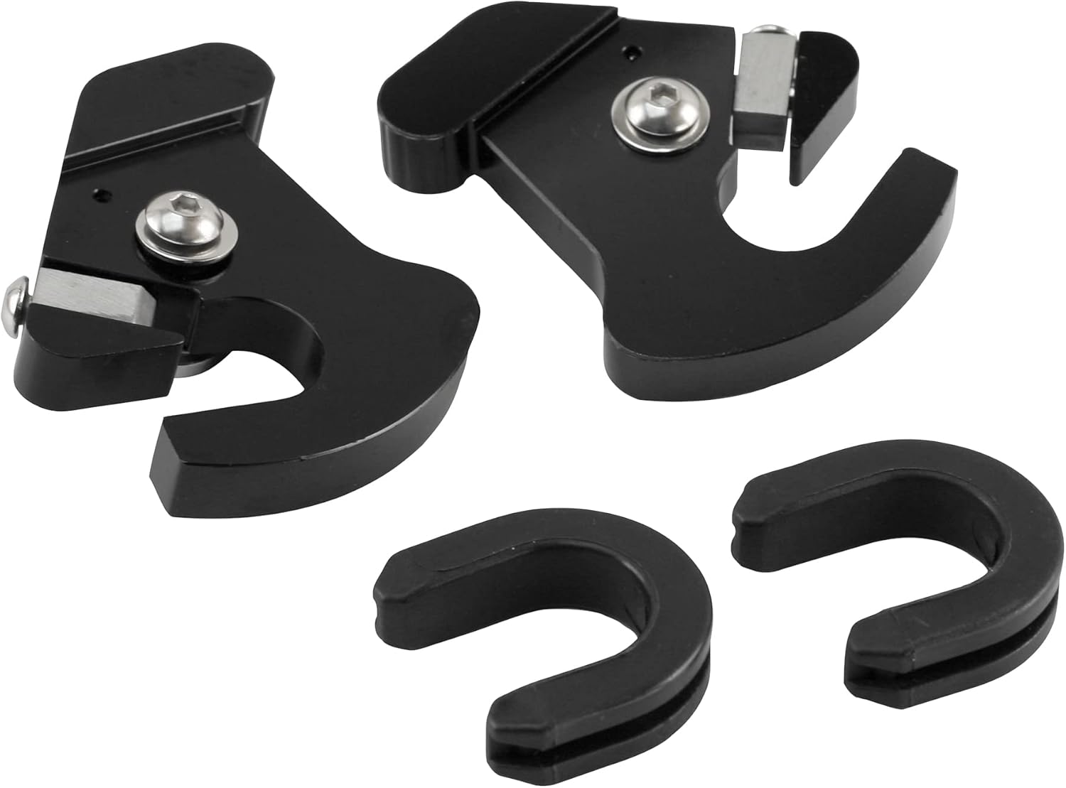 Amazon.com: YHMOTO Sissy Bar Backrest Luggage Rack Docking Latch Clip ...