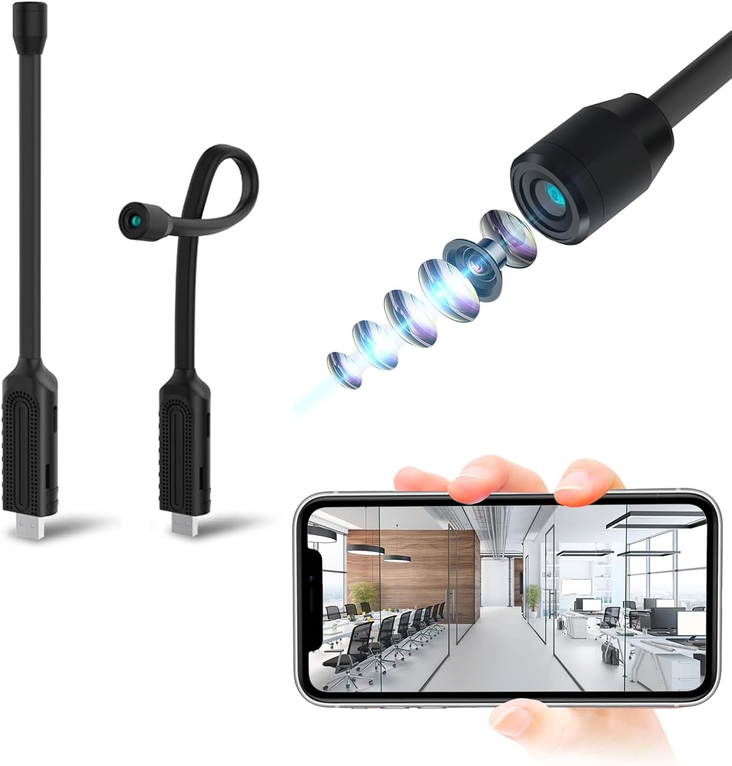 Amazon.com : lopofly Hidden Camera Home and Office Security Camera ...