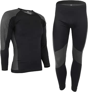 ALPIDEX Ropa Interior térmica Hombre Traje Funcional Conjunto esquí ...