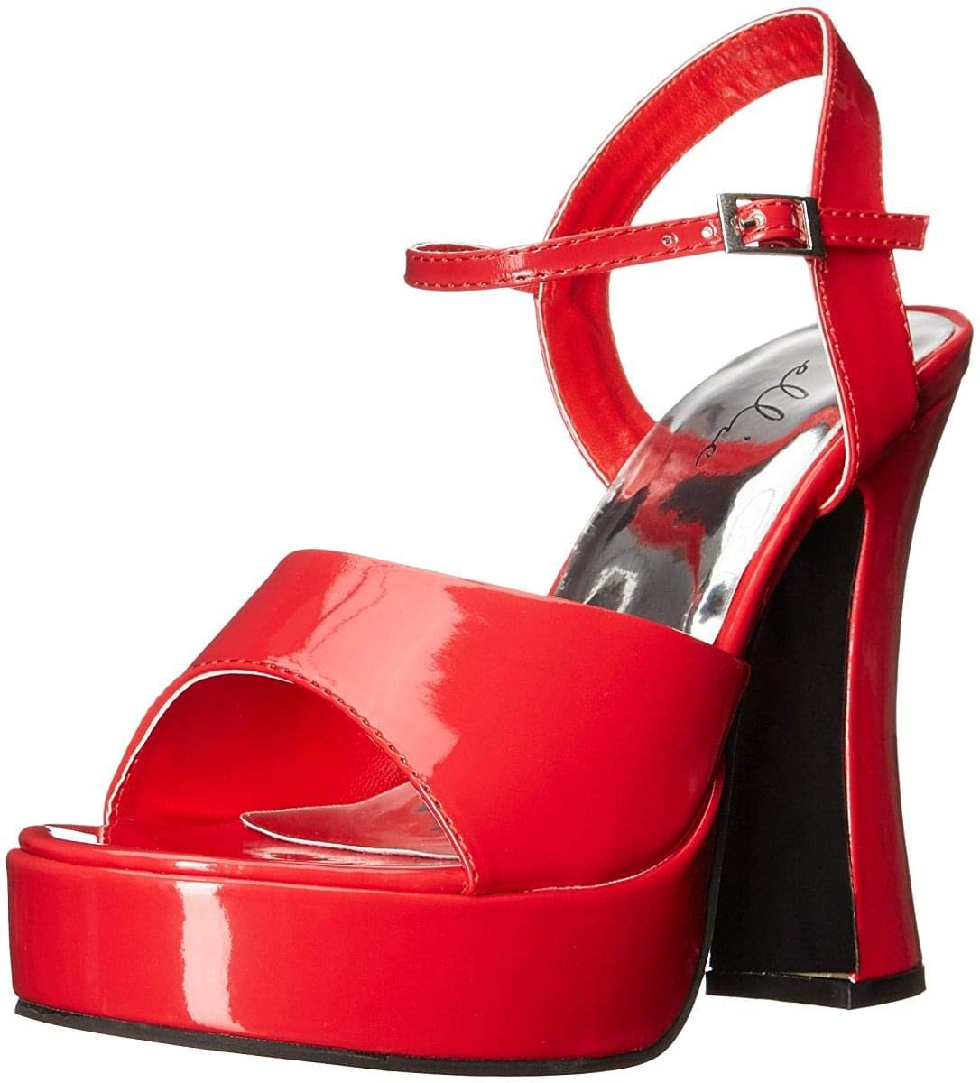 Amazon.com | WMU Platform Lea Red Size 13 | Platforms & Wedges