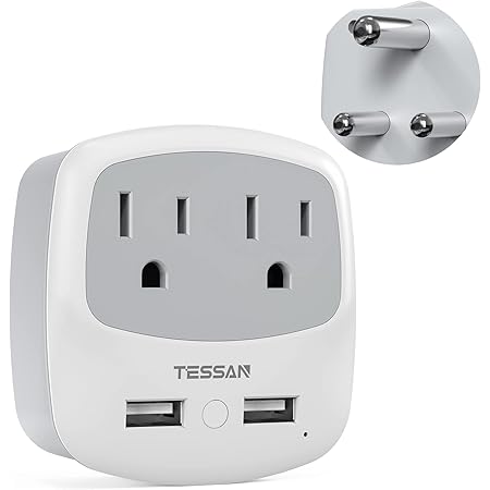 Amazon.com: NEW! 4 Pieces AFRICA TRAVEL ADAPTER Pack for ALL countries ...