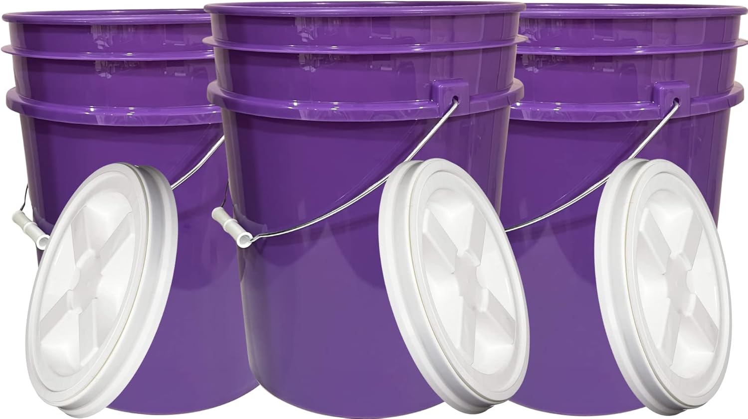 Amazon.com: House Naturals 5 Gallon Purple Food Grade BPA Free, Made in ...