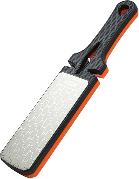 Amazon.com: Diamond Sharpening Stone,400/1000 Grit Handheld Double ...