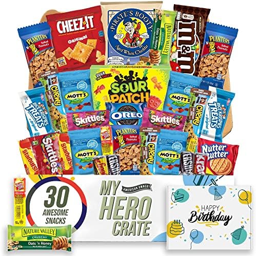 Amazon.com : Military Birthday Small Snack Box ( 31 Piece Variety Gift ...