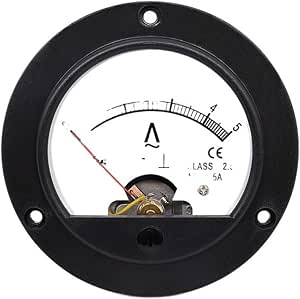 Amazon.com: DH-65 SD-65 Analog Ammeter 1A 2A 3A 5A 10A 15A 20A 30A 50A ...