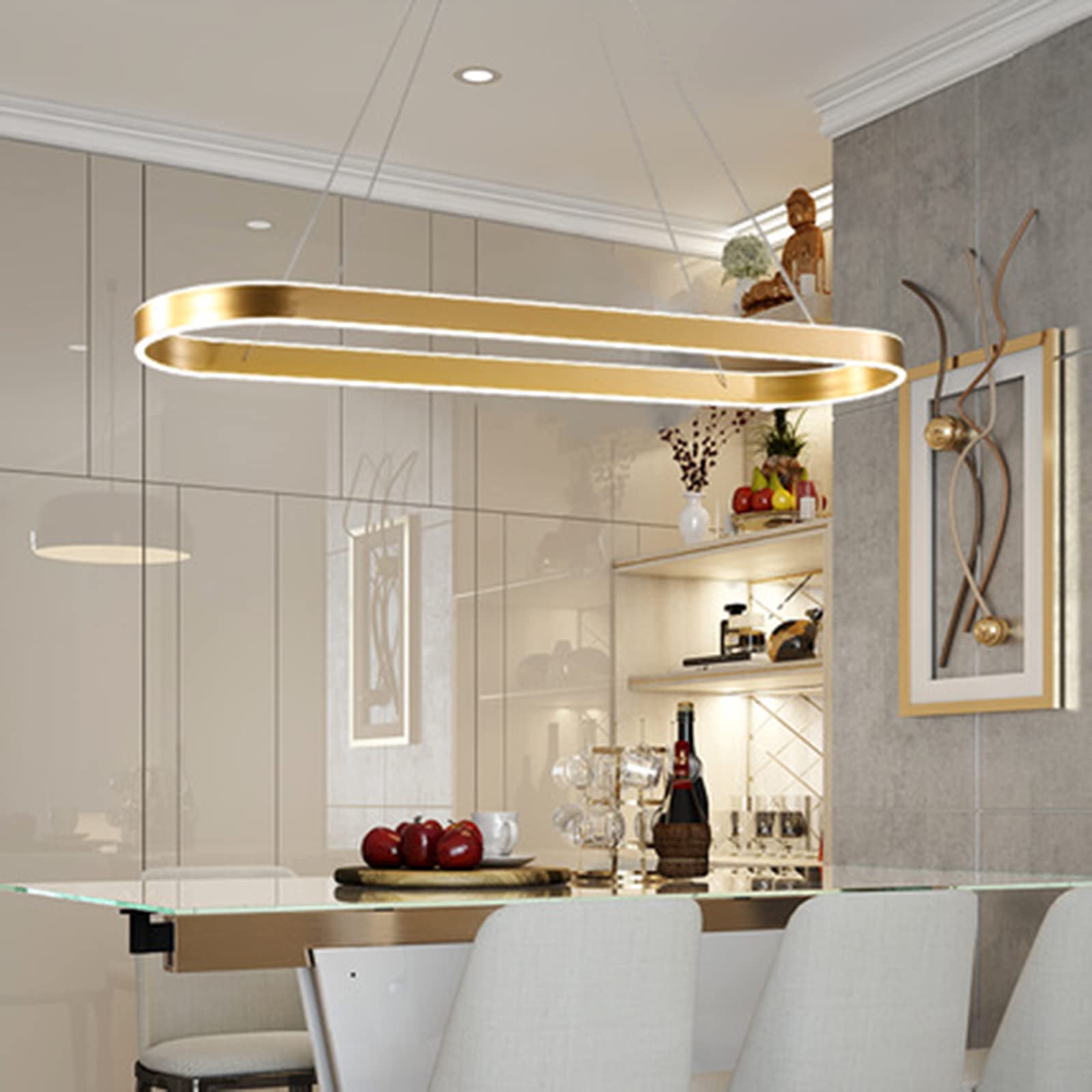 Conference Room Pendant Light Circular LED Pendant Light