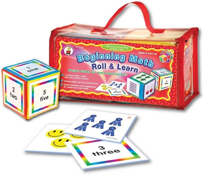 Amazon.com: BEGINNING MATH ROLL & LEARN POCKET : Toys & Games