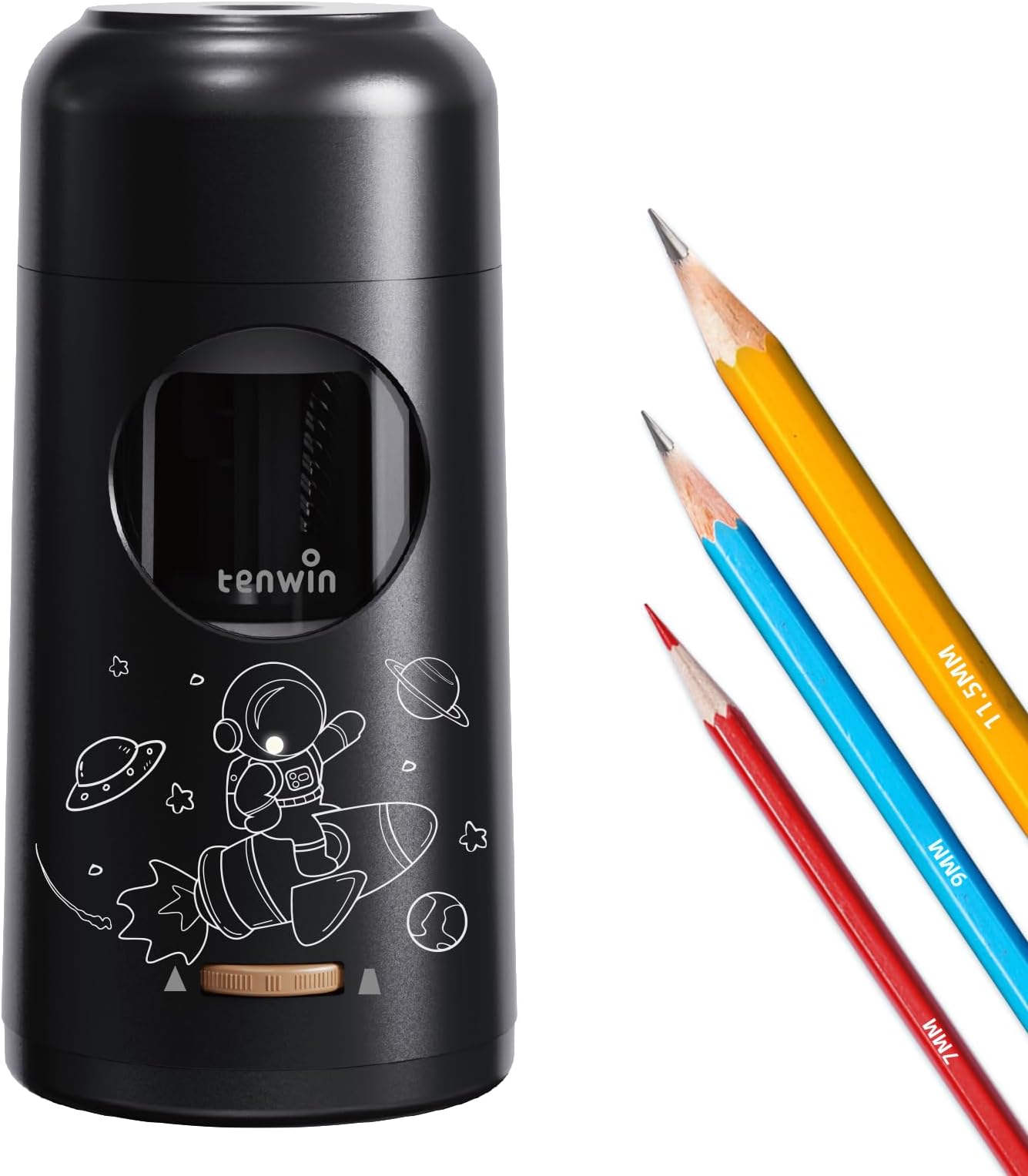 Amazon.com : AFMAT Electric Pencil Sharpener for Colored Pencils 7-11 ...