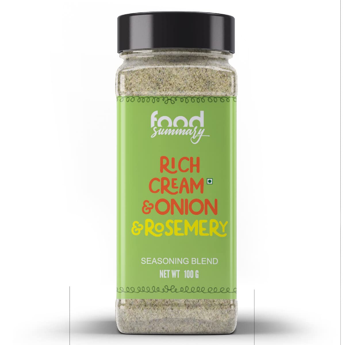 Food Summary Rich Cream & Onion & Rosemary Seasoning, 100g herbs and ...
