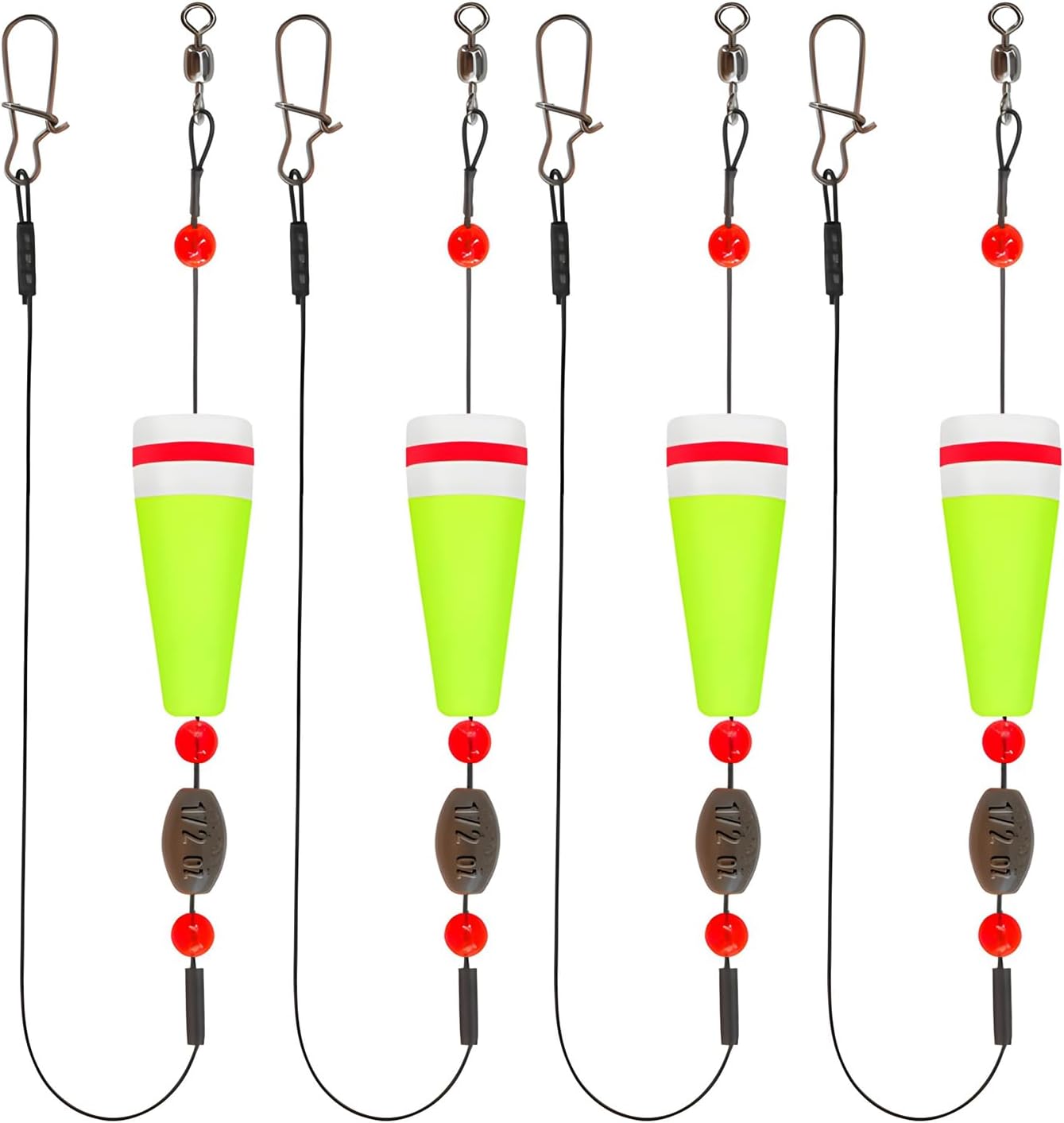 Amazon.com : YOTO Popping Corks for Saltwater, 8/4PCS Weighted Popping ...