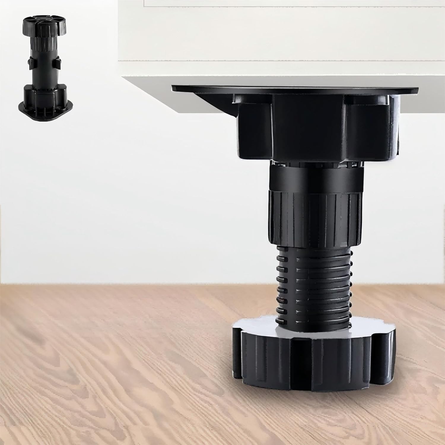 Amazon.com: LMMYBQB 12 Piece Set of Black Cabinet Leveling Legs with ...