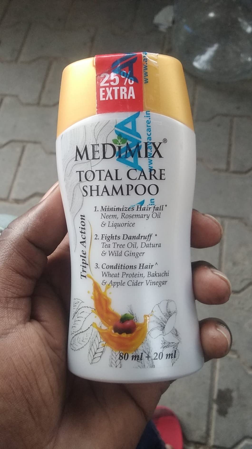 Buy MEDIMIX Total Care Shampoo | Pack of 2 | 100ml Each | Minimizes ...