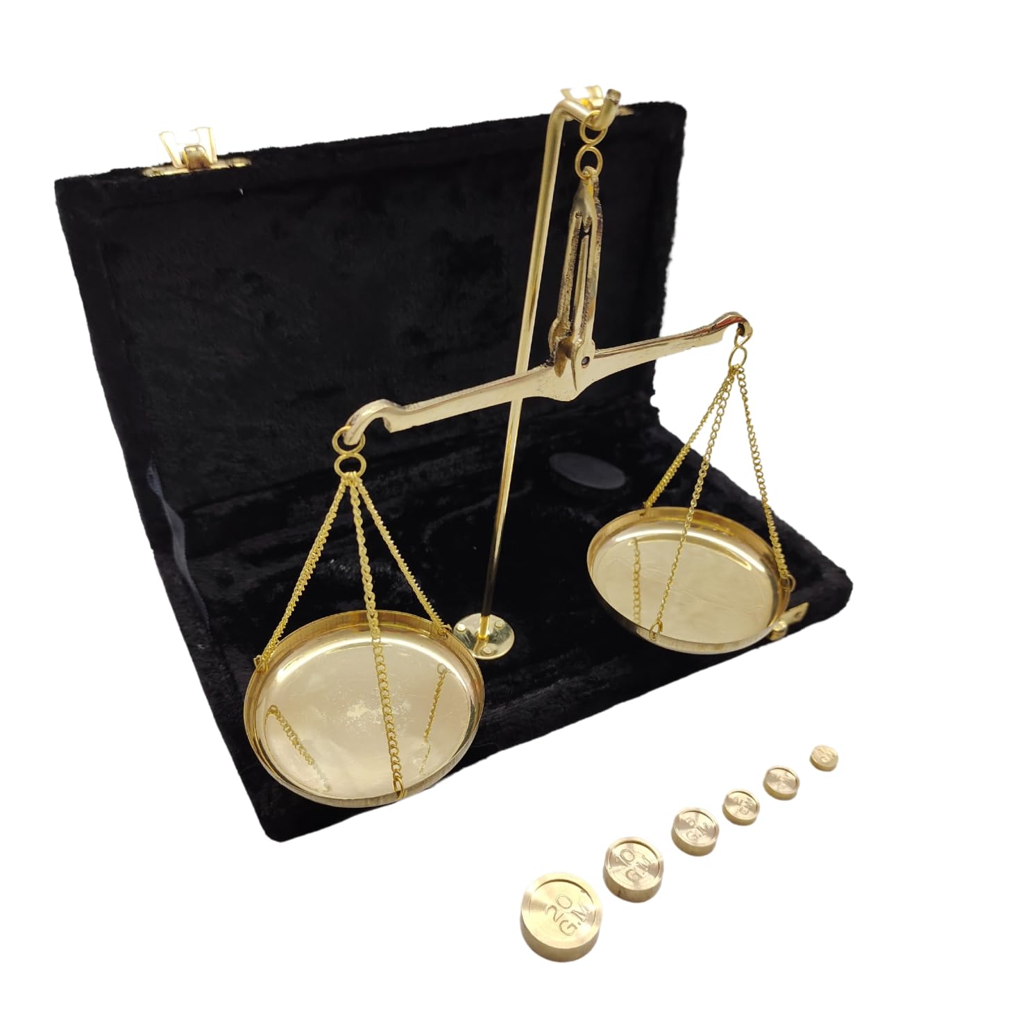 Vintage Old Traditional Goldsmith Weight Tarazu Showpiece Antique Brass ...